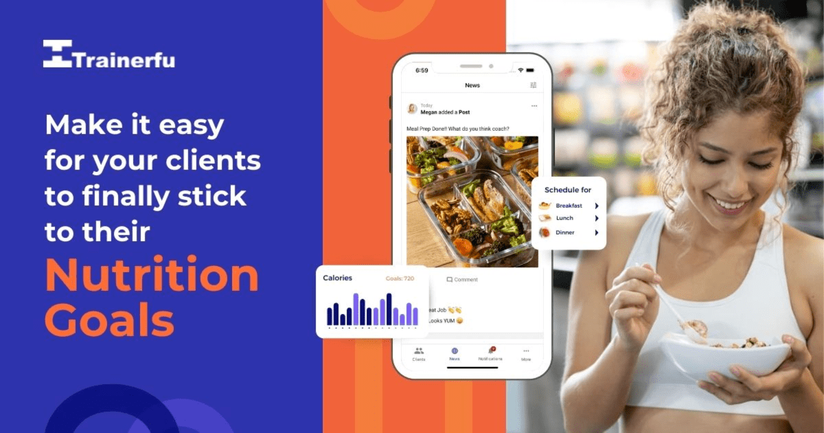 Best Nutrition coaching software | Trainerfu